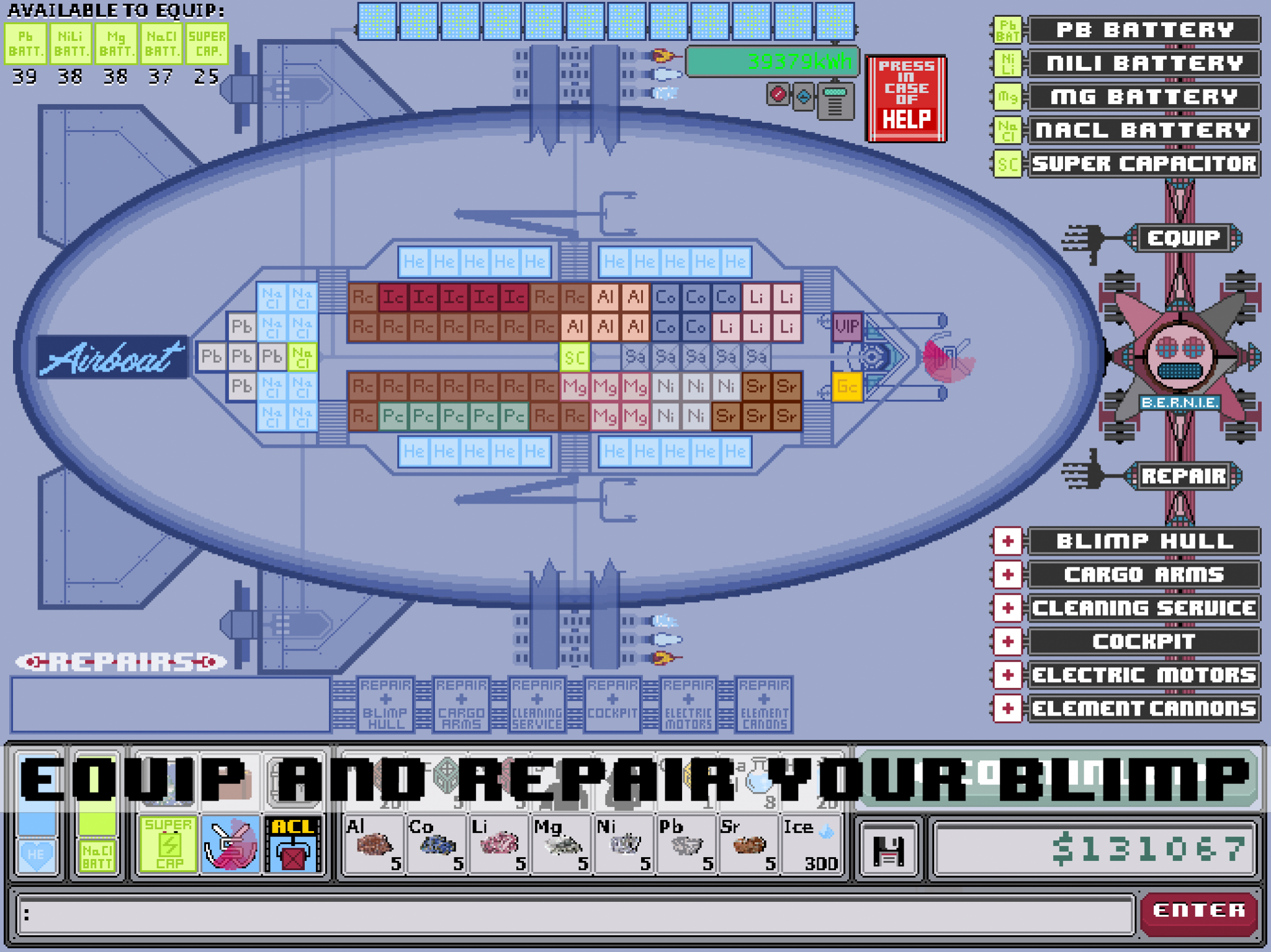 BLIMPS – The electric airship captain RPG